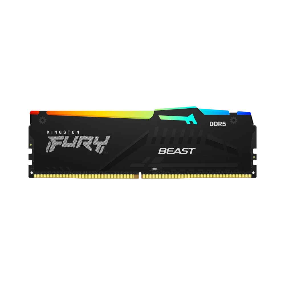 Kingston FURY Beast Black RGB EXPO 16GB DDR5 6400MT/s CL32 Gaming Memo – Being Shipped