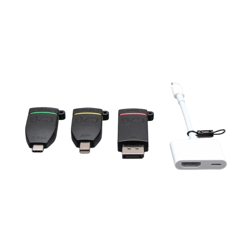 C2G Retractable Universal Mount 4K HDMI Adapter Ring with Color Coded ...