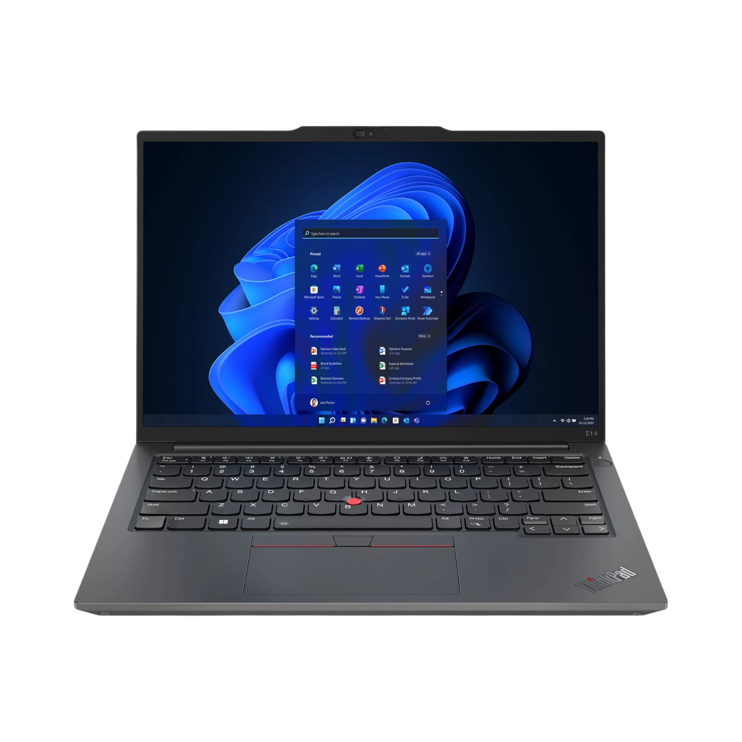 Lenovo 14" ThinkPad E14 Gen 5 Multi-Touch Notebook, Intel Core i5-1335 ...