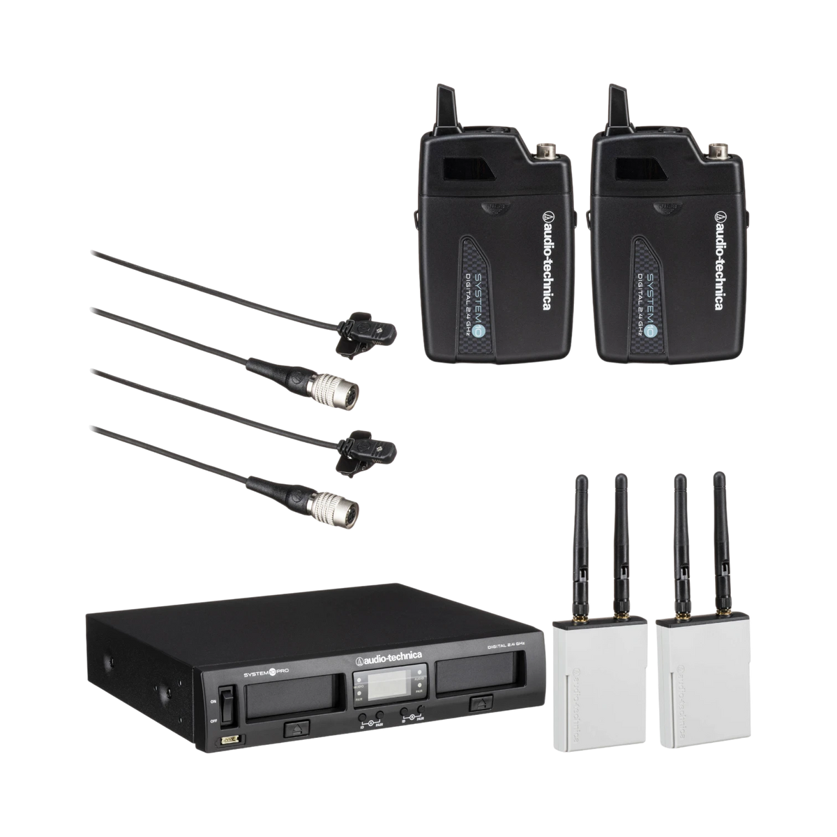 Audio-Technica System 10 PRO Dual-Channel Wireless Lavalier at Being ...