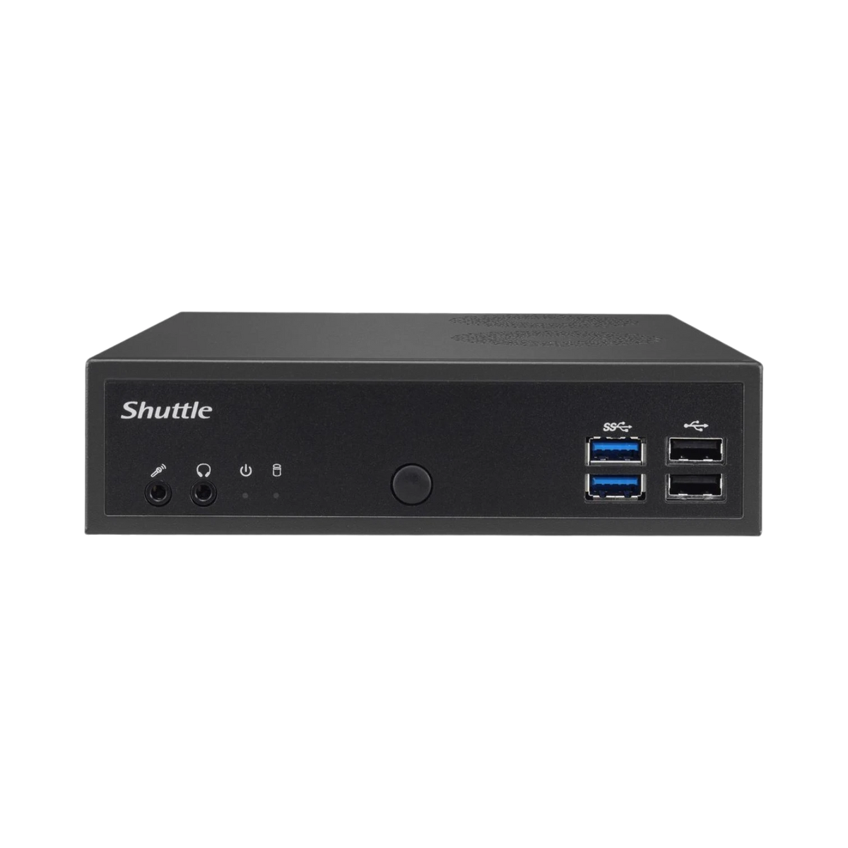 Shuttle XPC Slim DH02U3 Booksize Barebone System, Intel Core i3-7100U ...