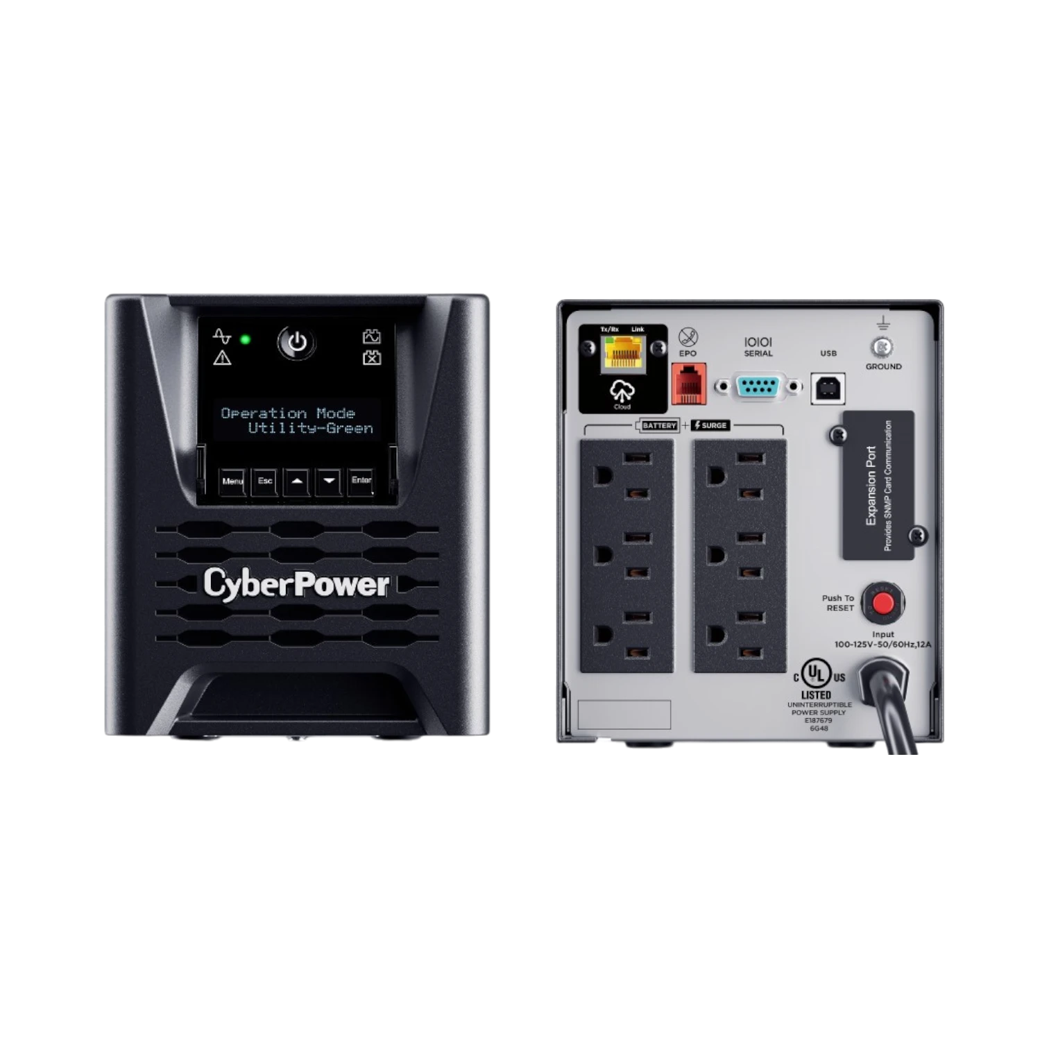 CyberPower 750VA 750W Smart App Sinewave Mini-Tower UPS – Being Shipped