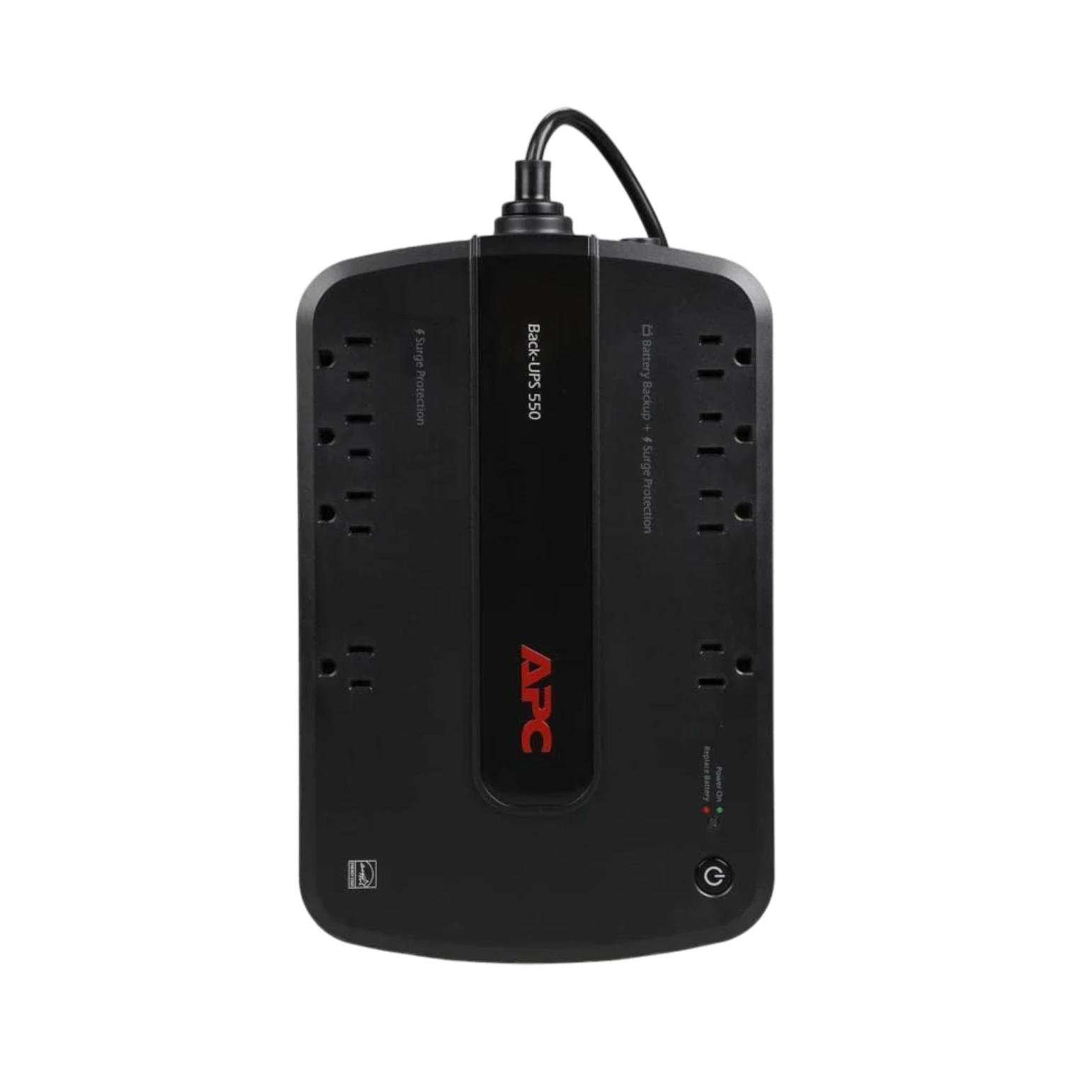 APC BE550G Back-UPS 550 120V 8-Outlet Surge Protector & Battery Backup ...