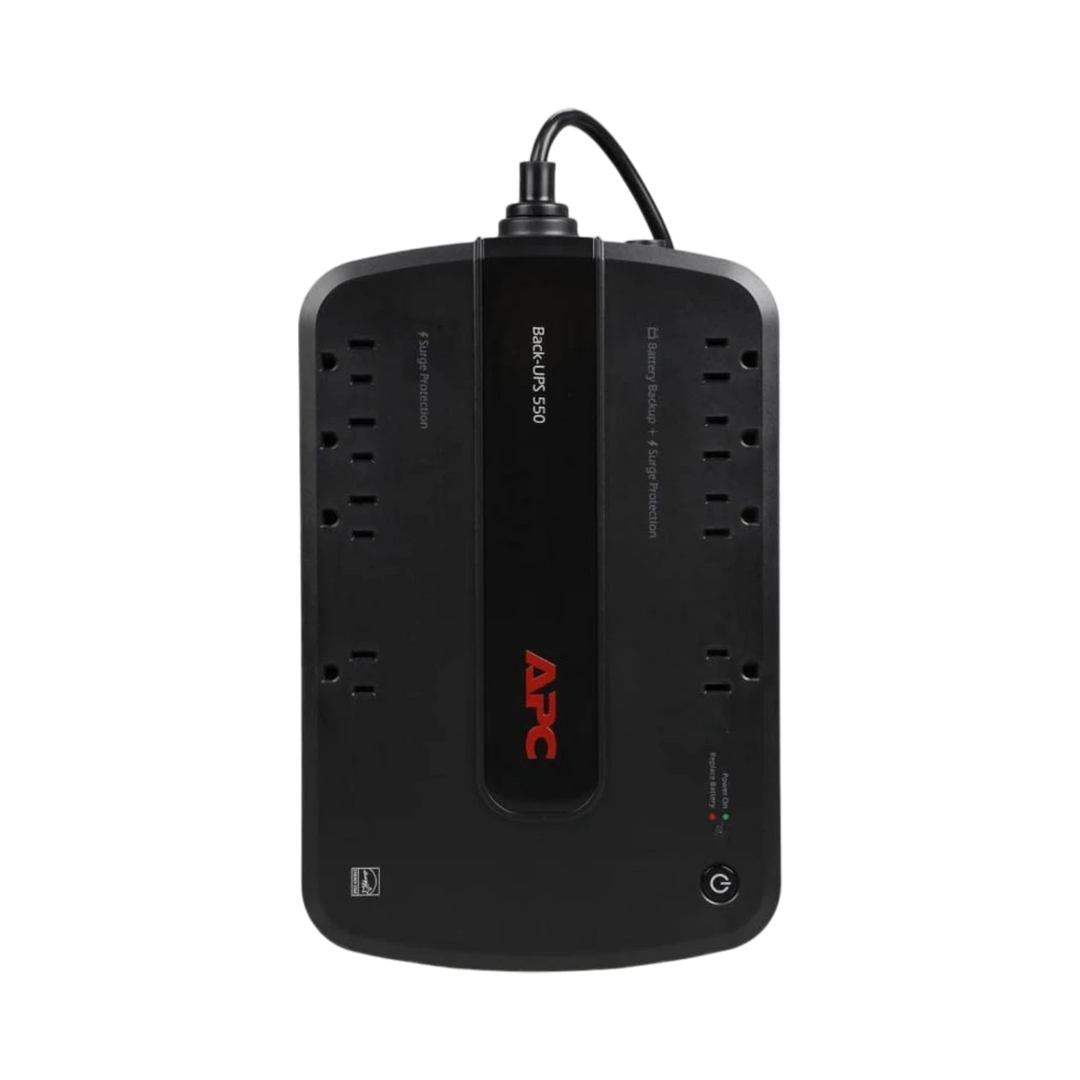 APC BE550G Back-UPS 550 120V 8-Outlet Surge Protector & Battery Backup ...