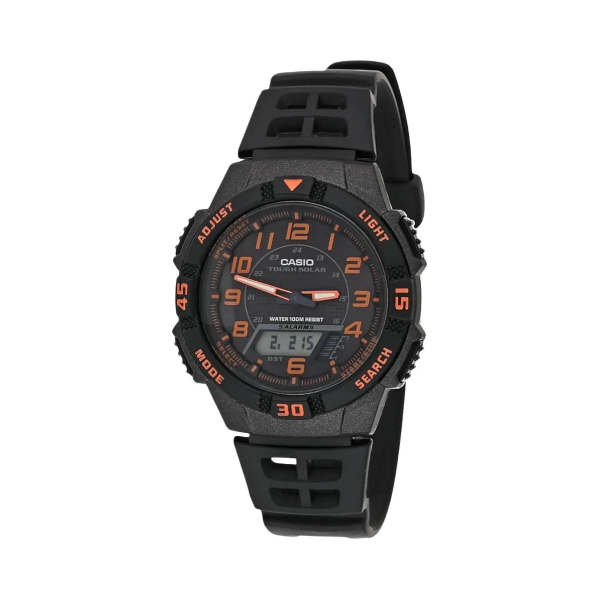 Casio Men's Slim Solar Ana-Digi Sport Watch with World Time at Being ...