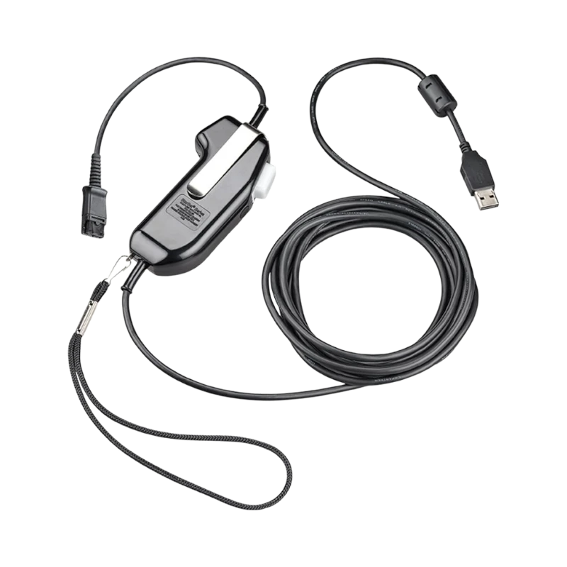 Poly Corded PTT 12" Secure Voice Cable at Being Shipped